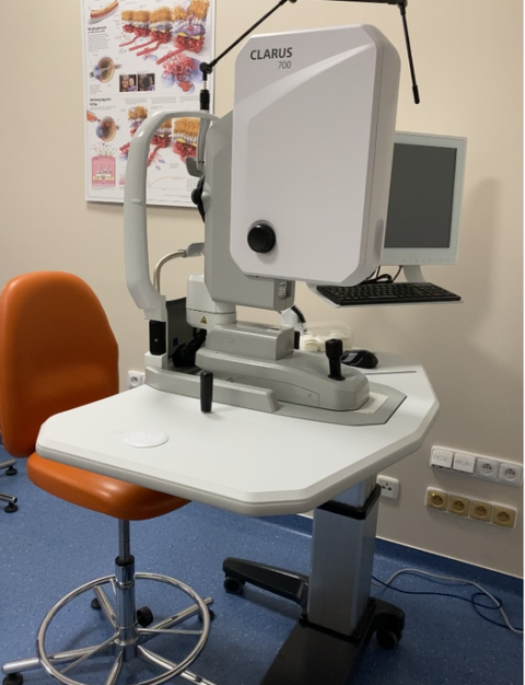 Přístroj Clarus 700 nově i v sítnicové ambulanci v Hradci Králové ...
